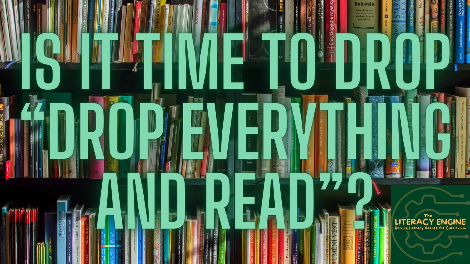 Is it time to drop “Drop Everything And Read”? - The Literacy Engine