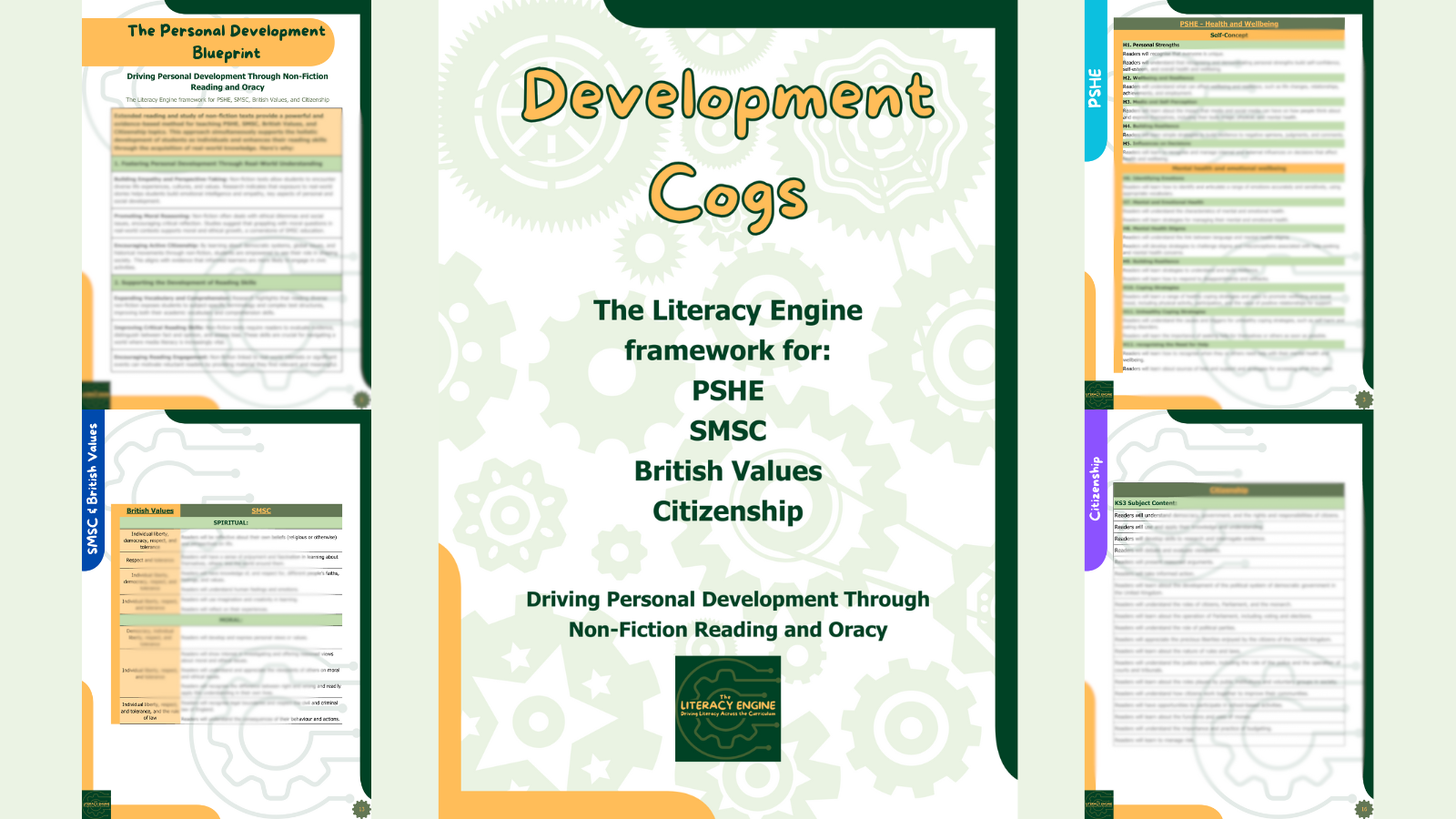 Development Cogs - The Literacy Engine